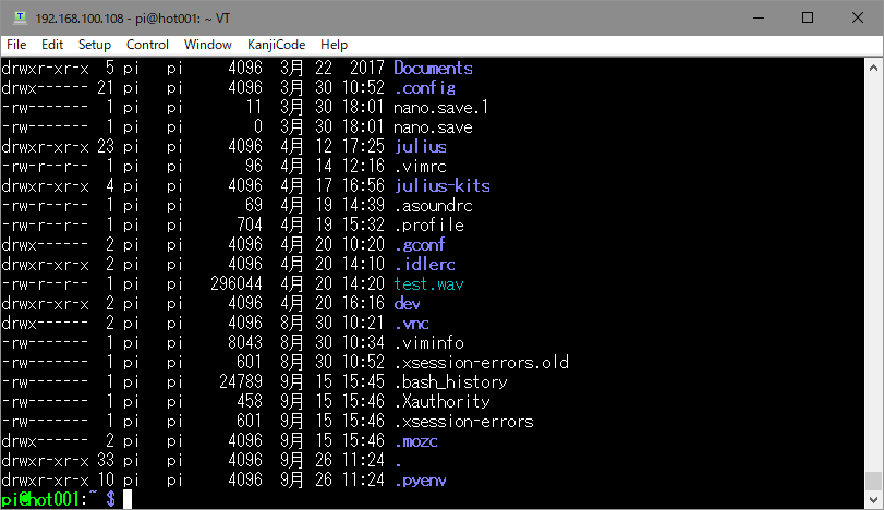 【Raspberry Pi】日記（第9回 環境設定の続き・・・Python3） | Human Robot Analysis 株式会社