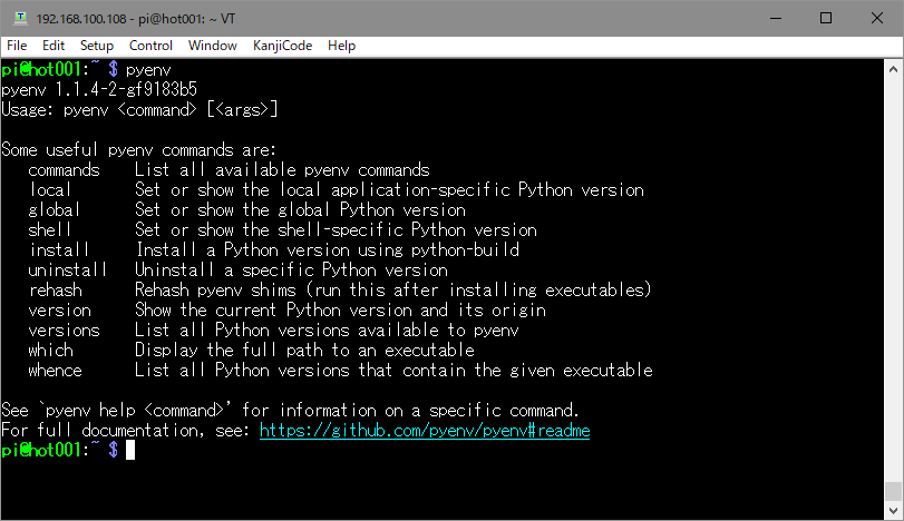 【Raspberry Pi】日記（第9回 環境設定の続き・・・Python3） | Human Robot Analysis 株式会社